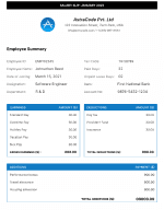 Free Salary Slip Generator Online - Create Payslips Easily | etoolsbuddy